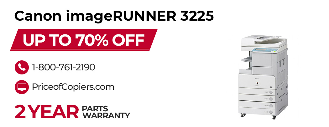 Canon imageRUNNER 3225 Price | Buy any Office Copier at low price