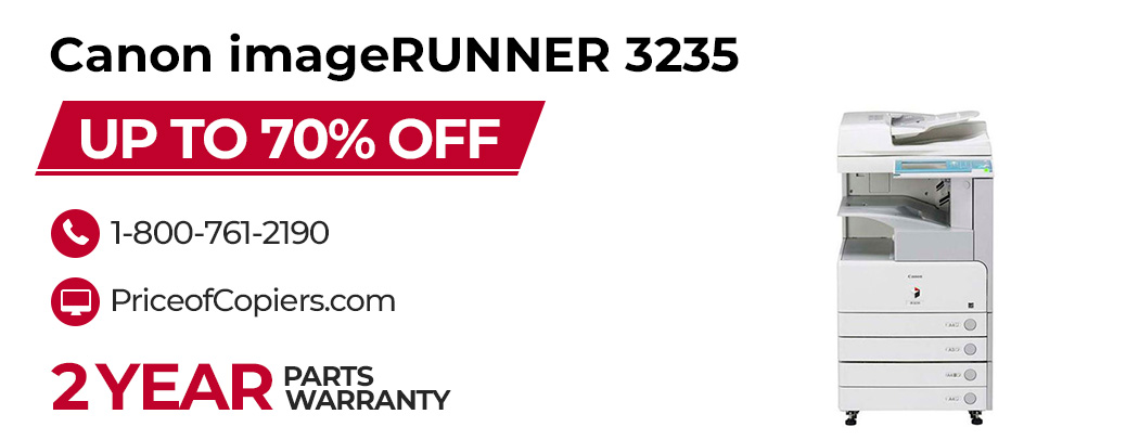 Canon imageRUNNER 3235 Price | Buy any Office Copier at low price
