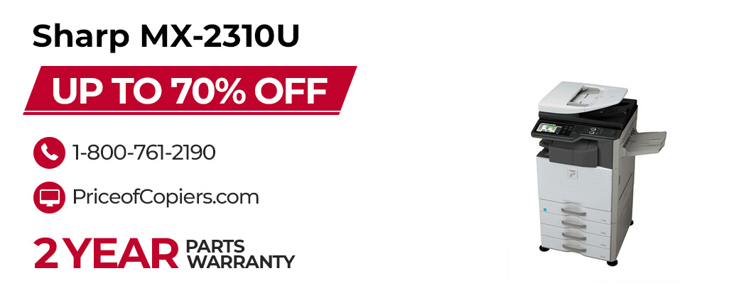 Sharp MX-2310U Price | Buy any Office Copier at low price
